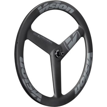 Vision Metron 3-Spoke Carbon Front Wheel - Tubular - Centerlock ...