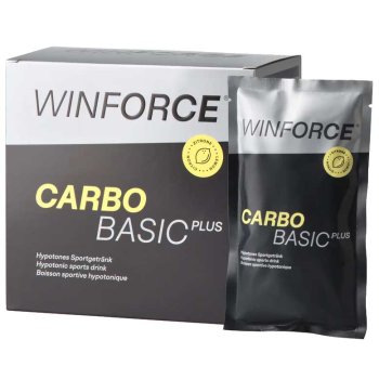 WINFORCE Carbo Basic Plus - Hypotonic Carbohydrate Beverage Powder - 10x60g