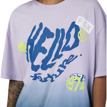 FOX Hello Future Oversized Kurzarmshirt Damen - lilac | BIKE24