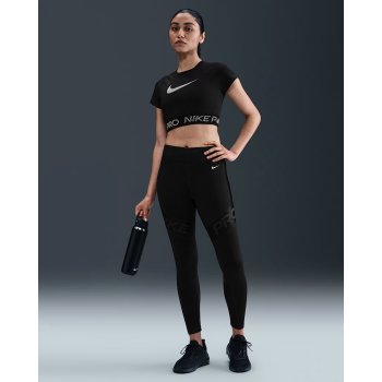 Nike Top Donna - Pro Dri-FIT Fitness - nero/bianco/bianco HV3673-010 ...