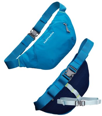 Nathan Sports Run Sling 2L Running Backpack - Deep Blue/Sky Blue | BIKE24