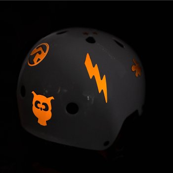 rie:sel design re:flex kids - Reflective Frame Sticker Set - charm orange