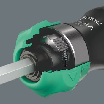 Wera Kraftform Kompakt 28 RA Ratchet with Pouch and 6 Bits | BIKE24