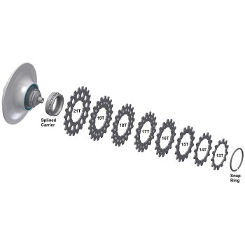 Rohloff Plug Pinion Adapter (Splined Carrier) for 13T - 21T + Gates - 8540
