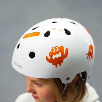 rie:sel design re:flex kids - Reflective Frame Sticker Set - charm orange