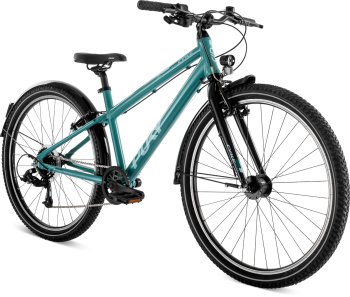 Puky CYKE 26-8 ACTIVE Children's Bike - 26" | 8 Gears - turquoise/black ...