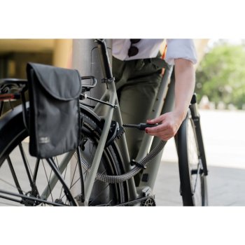 tex–lock mate Lock Insertion Cable for Frame Lock - 120 cm - onyx black