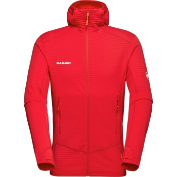 Mammut Taiss Light Midlayer Hooded Jacket Men - mammut red | BIKE24