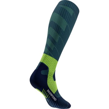 Bauerfeind Trail Run Compression Socks Women - midnight teal - S (27-33 cm)