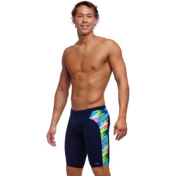 Funky Trunks Training Eco Zwemjammer Heren - Streaky Strokes | BIKE24