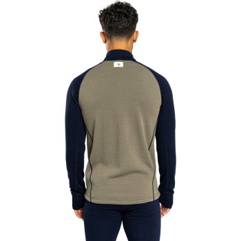 Ulvang Peak Field Half Zip Midlayer Pullover Men - Navy Blue/Bungee ...
