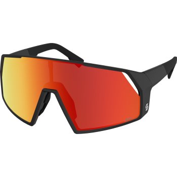 SCOTT Pro Shield Zonnebril - black - AMP red chrome S3 | BIKE24