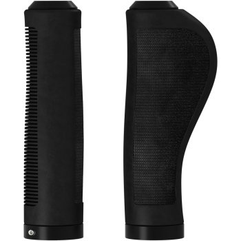 Brooks Ergonomic Rubber Grip 130/130 mm - black | BIKE24