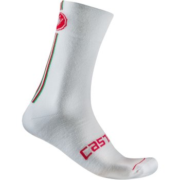 Castelli Calze - Racing Stripe 18 - bianco 001 - BIKE24