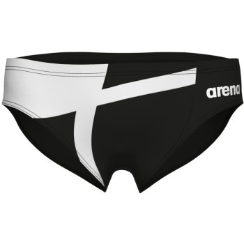 arena Performance Diamond Swim Briefs Men - Black/White | BIKE24