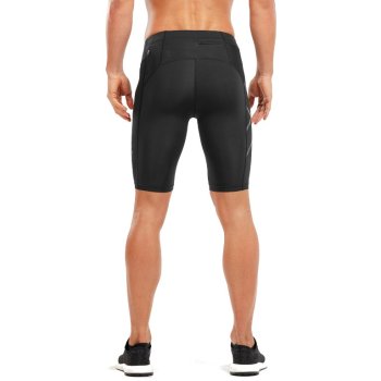 2XU Elite MCS Run Compression Shorts Heren - black/black reflective ...