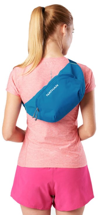 Nathan Sports Run Sling 2L Running Backpack - Black/Ribbon Red | BIKE24