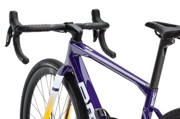 BMC KAIUS 01 THREE - Carbon Gravel Bike - 2024 - purple / white / orange