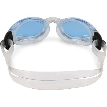 AQUASPHERE Kaiman Swim Goggles - Blue Tinted - Transparent/Transparent ...
