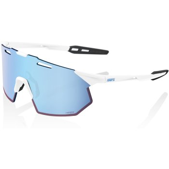 100% Hypercraft SQ Brille - HiPER Mirror Lens - Soft Tact White / Blue ...