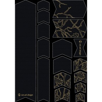 rie:sel design frame:Tape 3000 Frame Protection Tape - oak leaves | BIKE24