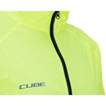 CUBE MTB CMPT Wind Jacket Men - neon yellow | BIKE24