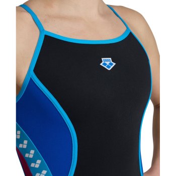 arena Performance Icons Super Fly Back Panel Swimsuit Women - Black ...