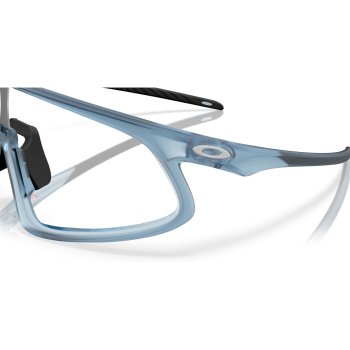 Oakley RSLV Glasses - Matte Transparent Stonewash/Clear - Black Iridium ...