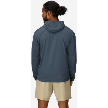 Marmot Sudadera con Capucha de Manga Larga Hombre - AirExchange SolarShield - thunderhead