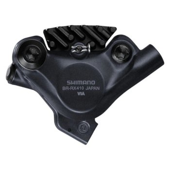 Shimano GRX BR-RX410 Disc Brake Caliper - Flat Mount | 2-Piston - rear (R)