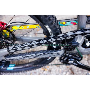 DYEDBRO MTB Frame Protection Kit - Surfs Up - black | BIKE24