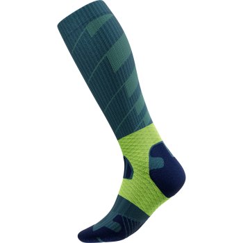 Bauerfeind Trail Run Compression Socks Women - midnight teal - S (27-33 cm)