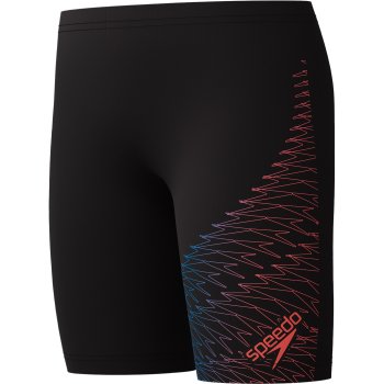 Speedo Medley Logo Jammer Ragazzo - anthracite/neon coral - BIKE24