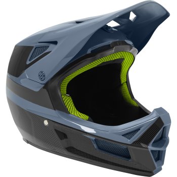 FOX Rampage Comp MIPS Fullface Helm - Graphic - dusty blue | BIKE24