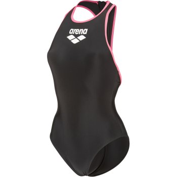 arena Feel Y-Line Traje de baño Mujer - Black/Shocking Pink | BIKE24