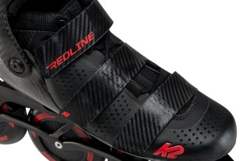 K2 REDLINE 110 - Speed / Marathon Inline Skates - black - red | BIKE24
