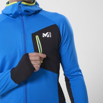 Millet Rutor Thermal Hoodie Fleece Jas Heren - Zwart/Zwart | BIKE24