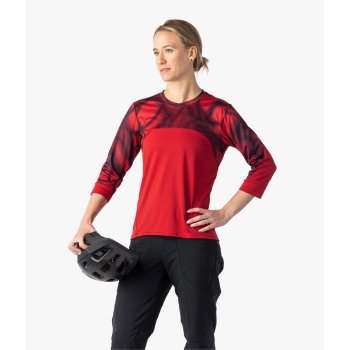 7mesh Roam 3/4 Shirt Women - Cherry | BIKE24