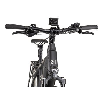 2R Manufaktur ELX 11 - Trekking E-Bike - 2025 - black matt / brushed ...