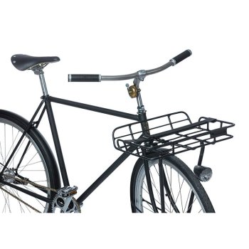 Basil Portland Front Carrier high - aluminium | BIKE24