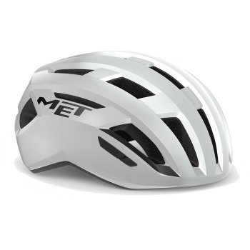 MET Vinci MIPS Fietshelm - white/silver glossy | BIKE24