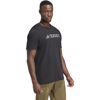 adidas Camiseta Hombre - TERREX Classic Logo - negro HZ1399 | BIKE24