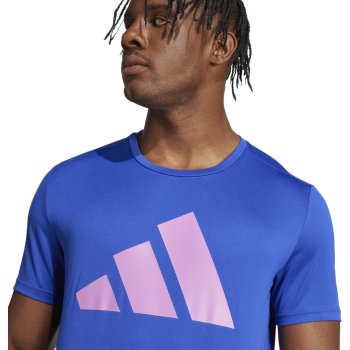 adidas Run It Tee Men - semi lucid blue IW8423 | BIKE24