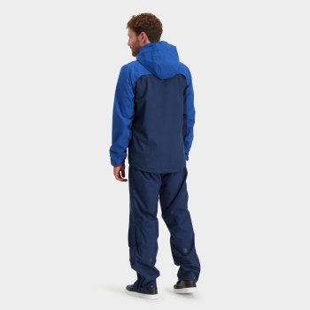 AGU Essential Section Rain Jacket II Men - navy blue | BIKE24