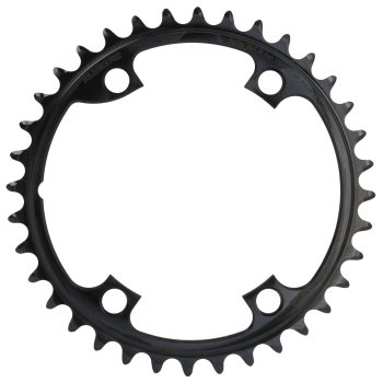 Alugear AERO Chainring Set - Road | 4x BCD 110 (Shimano Asymmetric) | 2x11-speed - round | 50 ...