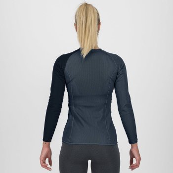 Karpos Dinamico Octa Jersey Long Sleeve Women - midnight/vulcan | BIKE24