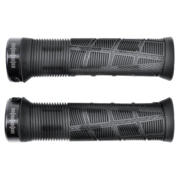 CUBE ACID DISRUPT SLIM Lock-On Handlebar Grips - translucent black | BIKE24