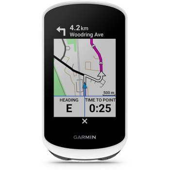 Garmin Edge Explore 2 Power Mount Bundle GPS Cycling Computer - white ...