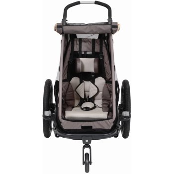 XLC MONO S Kids Trailer - grey/beige/anthracite | BIKE24