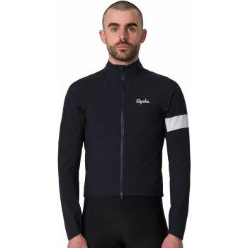 Rapha Core Rain Jacket Men - black/white | BIKE24